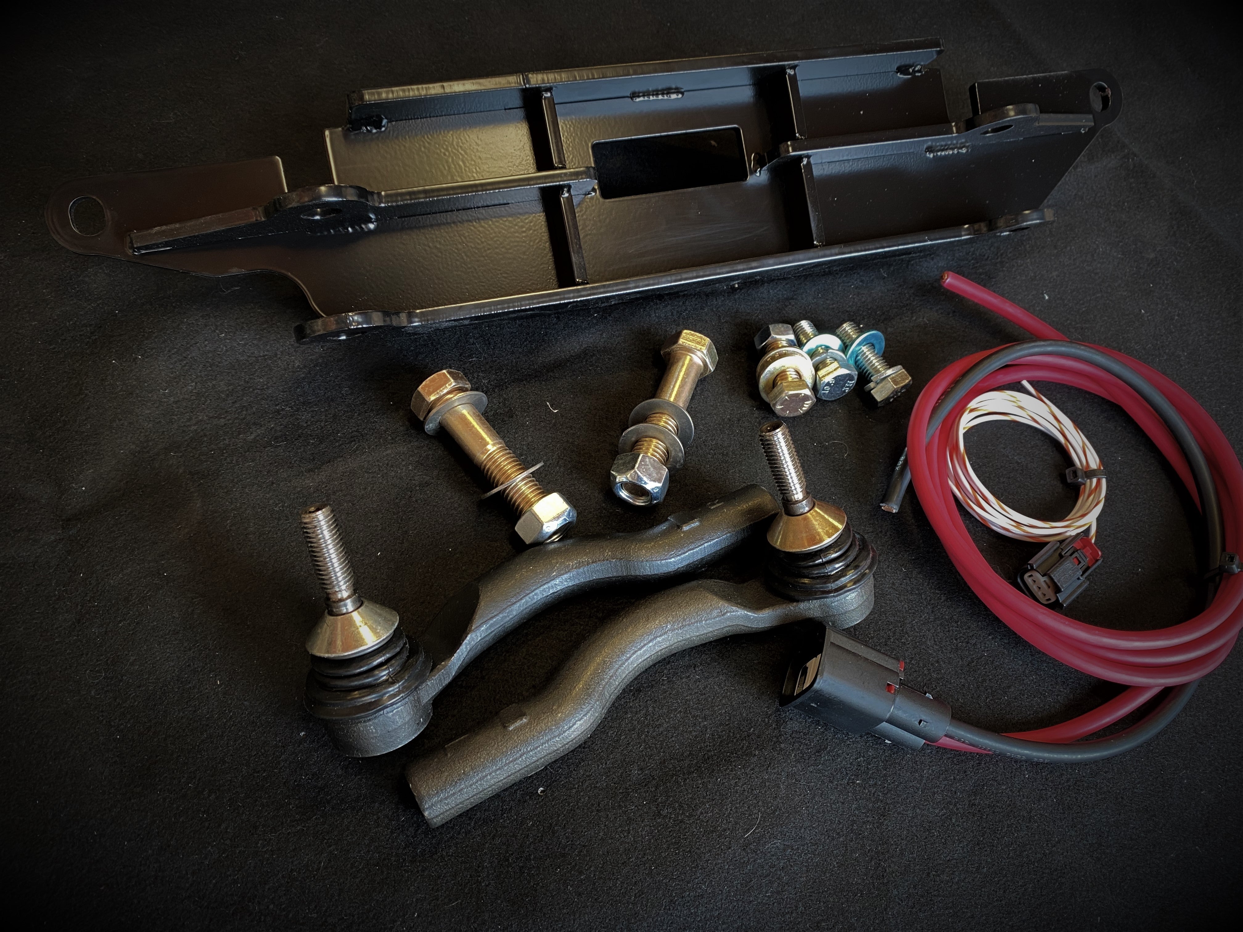 Electric Steering Rack conversion for 2015+ Mustang Rack into 2003+ Cr ...