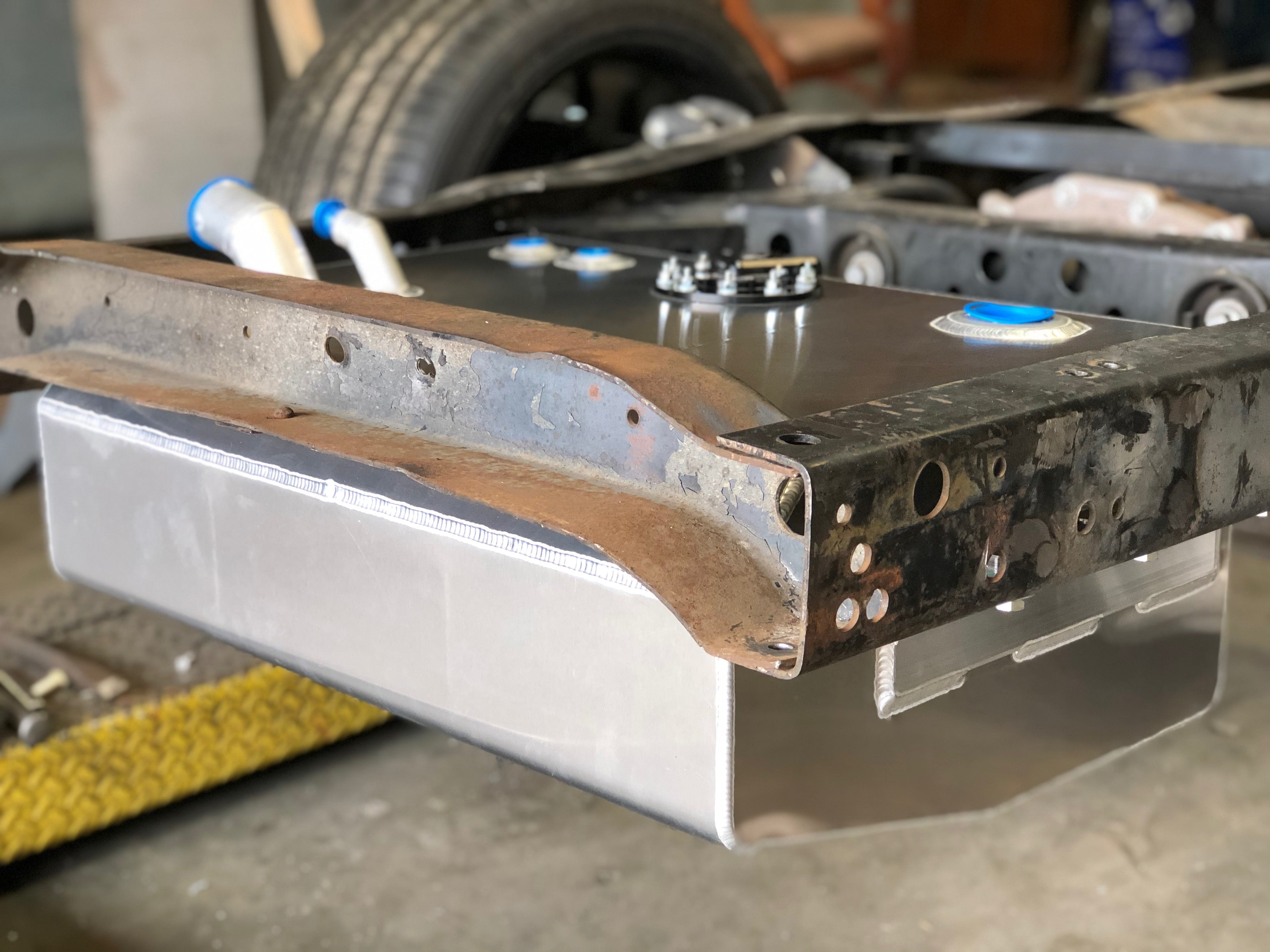 ATP F100 Side Fill Fuel Tank w/Aeromotive Pump assembly – ATP designs